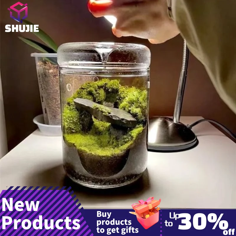Micro-Landscape-Glass-Bottles-Creativity-Dew-Collection-Glass-Vase-Succulent-Moss-Landscape ...