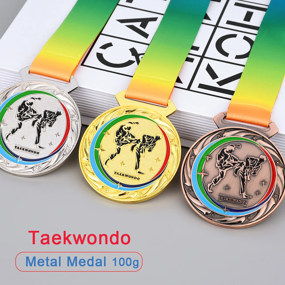 Taekwondo-Medal-Trophy-Boxing-Fight-Medals-Wrestling-Competition-Match ...