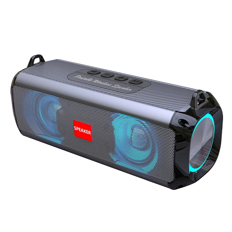 Altavoz-con-luces-LED-RGB-reproductor-de-m-sica-inal-mbrico-port-til ...