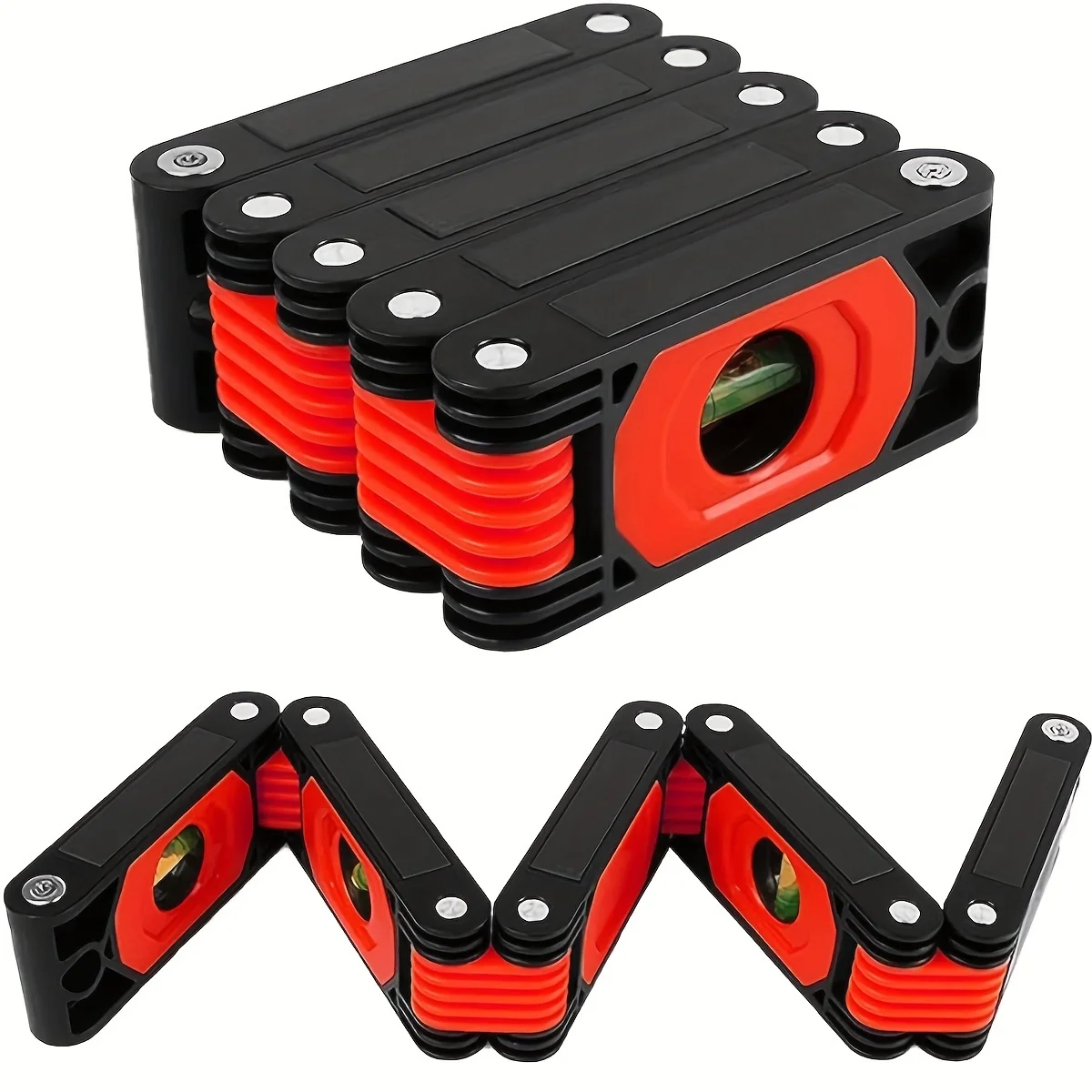 Foldable-Level-Tool-Magnetic-Multi-Function-Level-5-24inch-Bendable ...