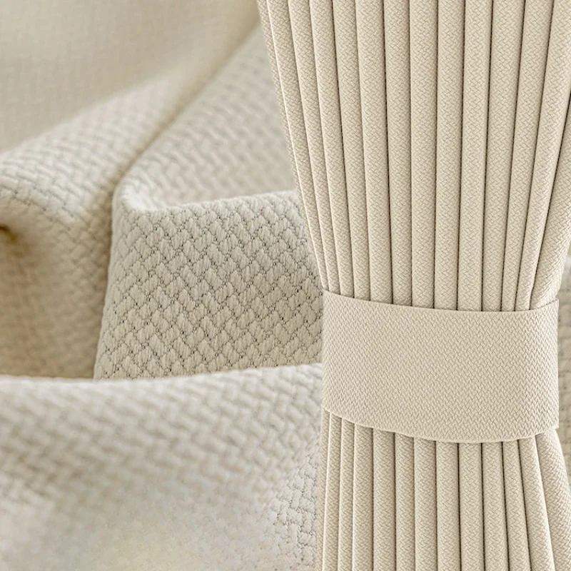 Cream-White-Cortinas-for-Living-Dining-Room-Blackout-Curtains-Modern ...