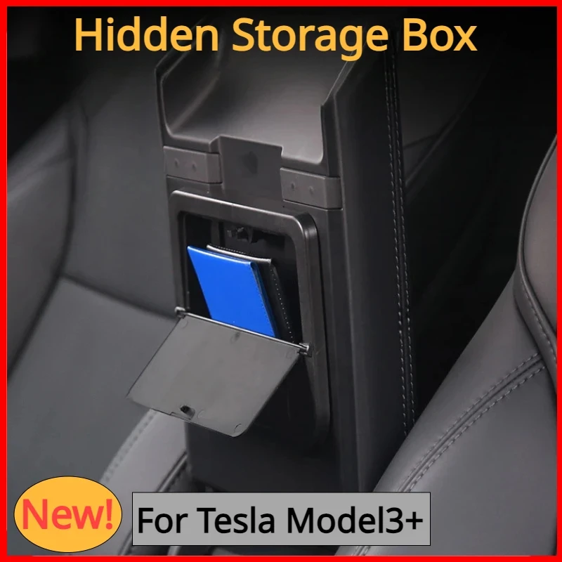 Hidden-Storage-Box-for-Tesla-Model-3-Armrest-Holder-Box-Privacy-Storage ...