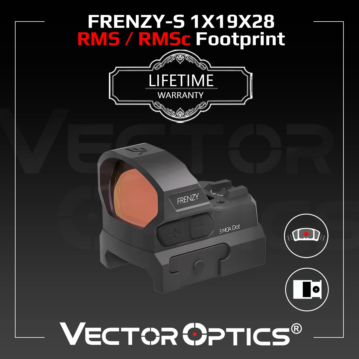 Vector-Optics-Frenzy-S-1x19x28-Red-Dot-Sight-3MOA-Dot-Large-Windows ...