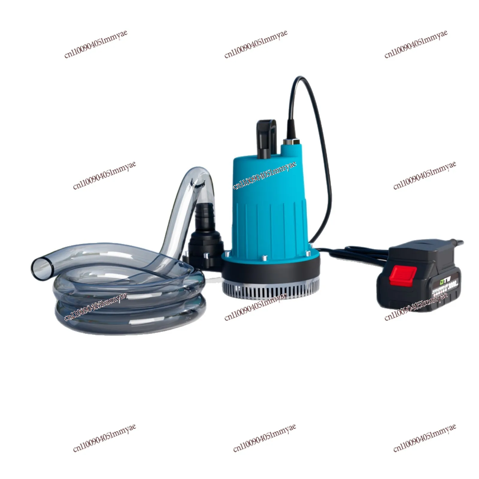 Pump 21V Lithium Battery Submersible Pump Outdoor Wireless Portable ...