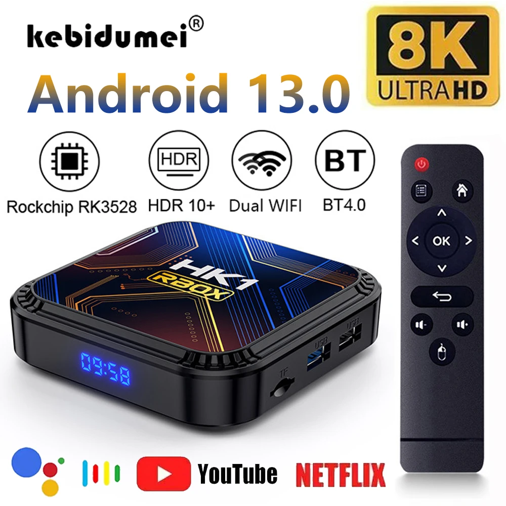 Bo-tier-Smart-TV-Android-13-Iptv-RK3528-Fa-ades-Core-Cortex-A53-Prise ...