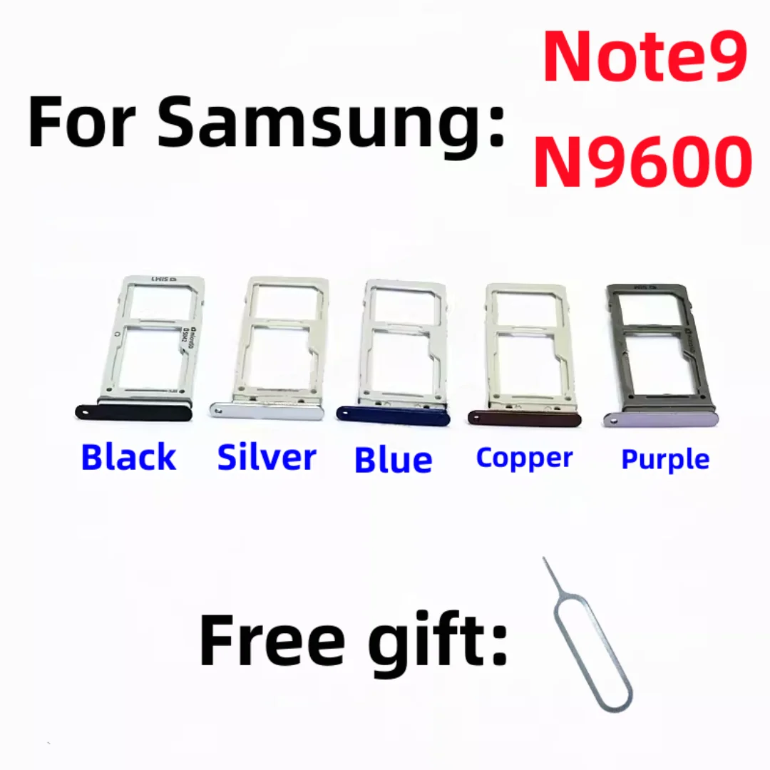 SIM-Card-SD-Card-Tray-chip-slot-drawer-Holder-For-Samsung-Galaxy-Note9 ...