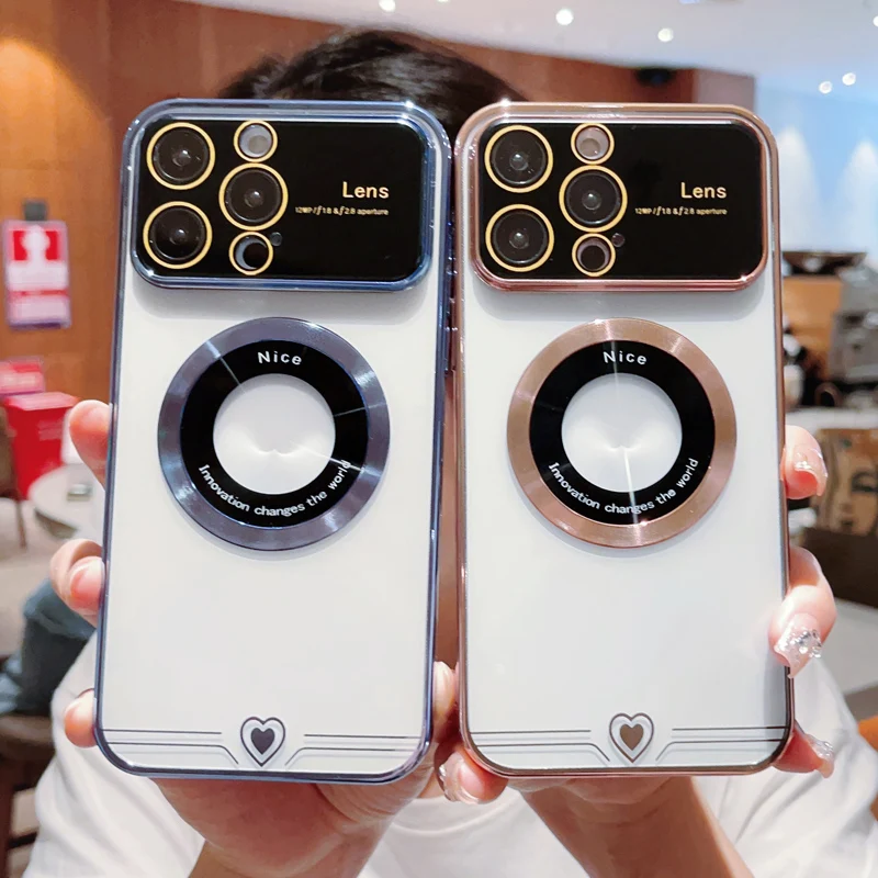 Luxury-Magnetic-Lens-Protection-Phone-Case-For-iPhone-14-Pro-Max-11-12 ...