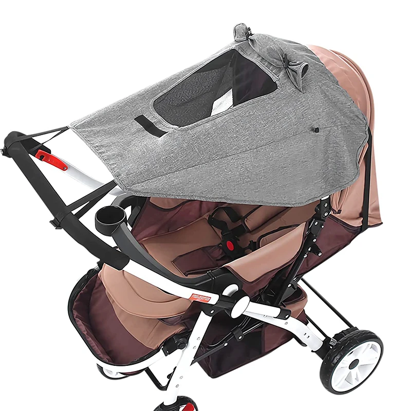 Baby Stroller Sun Shade Sun Visor Carriage Canopy Cover For Prams ...