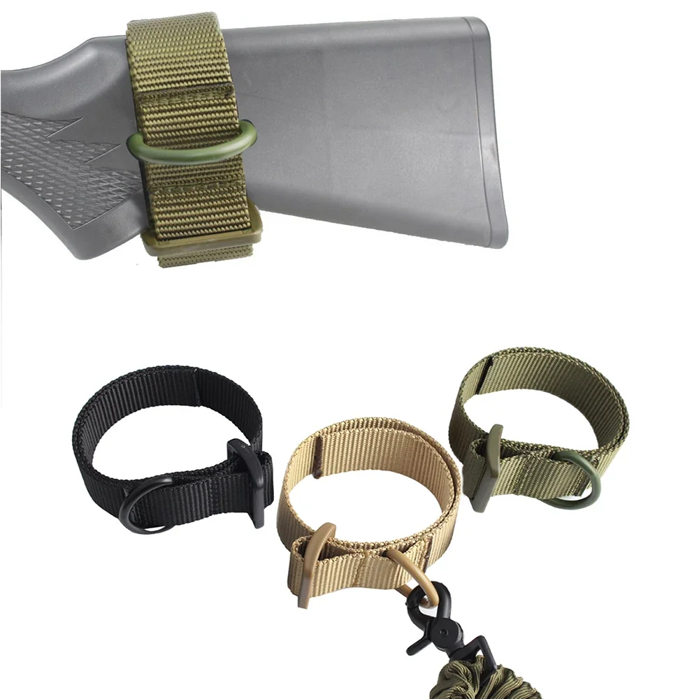 UNIX-Airsoft-Tactical-ButtStock-Sling-Adapter-Rifle-Stock-Strap-Rope ...