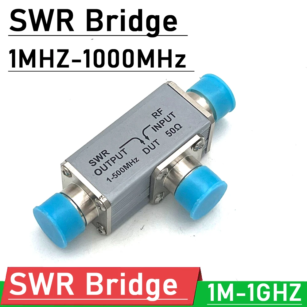 1MHZ-1000MHz-SWR-Bridge-reflection-RF-bridge-standing-wave-directional ...