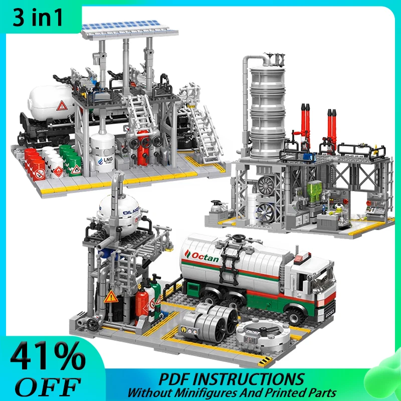 City-Modular-Chemical-Factory-3-In-1-Natural-Gas-Storage-Center ...