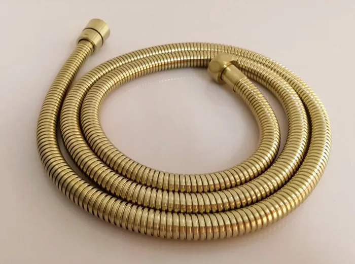 120cm-or-150cm-brushed-gold-hose-304-stainless-steel-shower-pipe ...