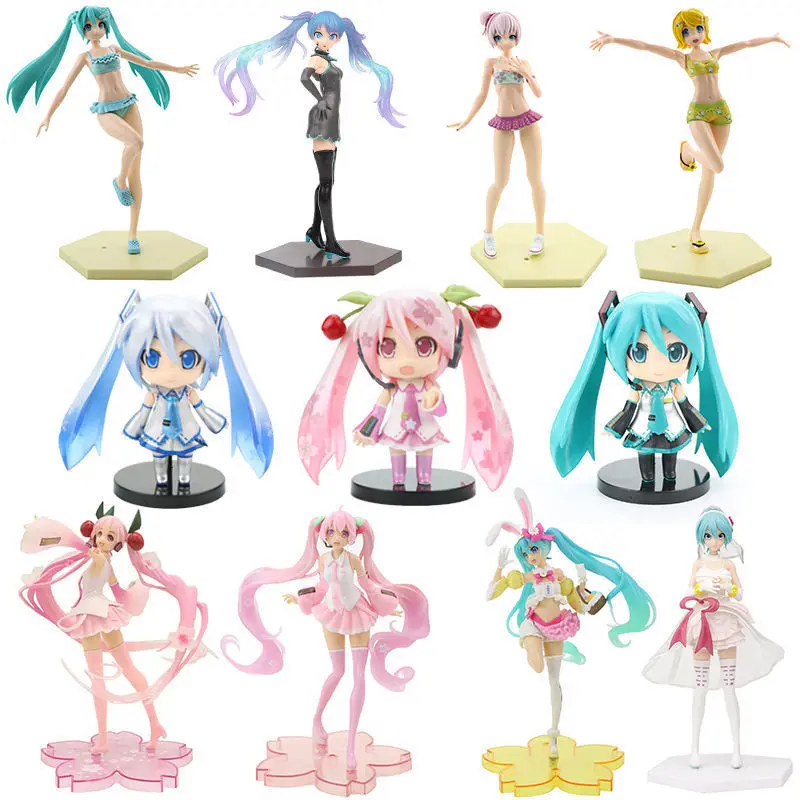 NEW-Anime-Miku-Pink-Sakura-Hatsune-Miku-Doll-Toy-PVC-Action-Figure ...