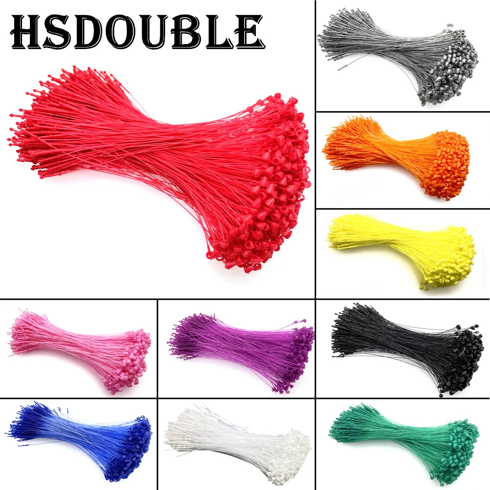 1000-Pcs-Pack-Colorful-Plastic-Snap-Lock-Pins-Security-Loop-Tag ...