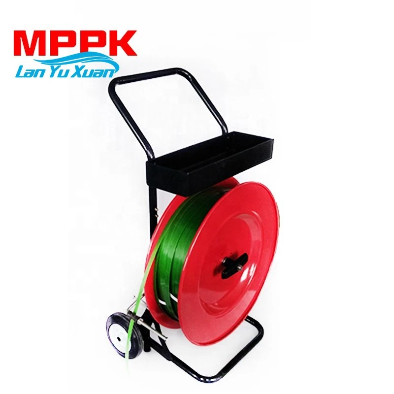 Luxurious Big Mobile Polyester Band Stand Cart Tape Trolley PET Strap Dispenser| | - AliExpress