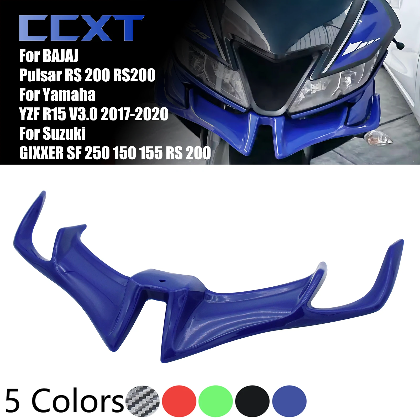 For Yamaha YZF R15 V3.0 2017-2020 For BAJAJ Pulsar RS 200 RS200 Front ...