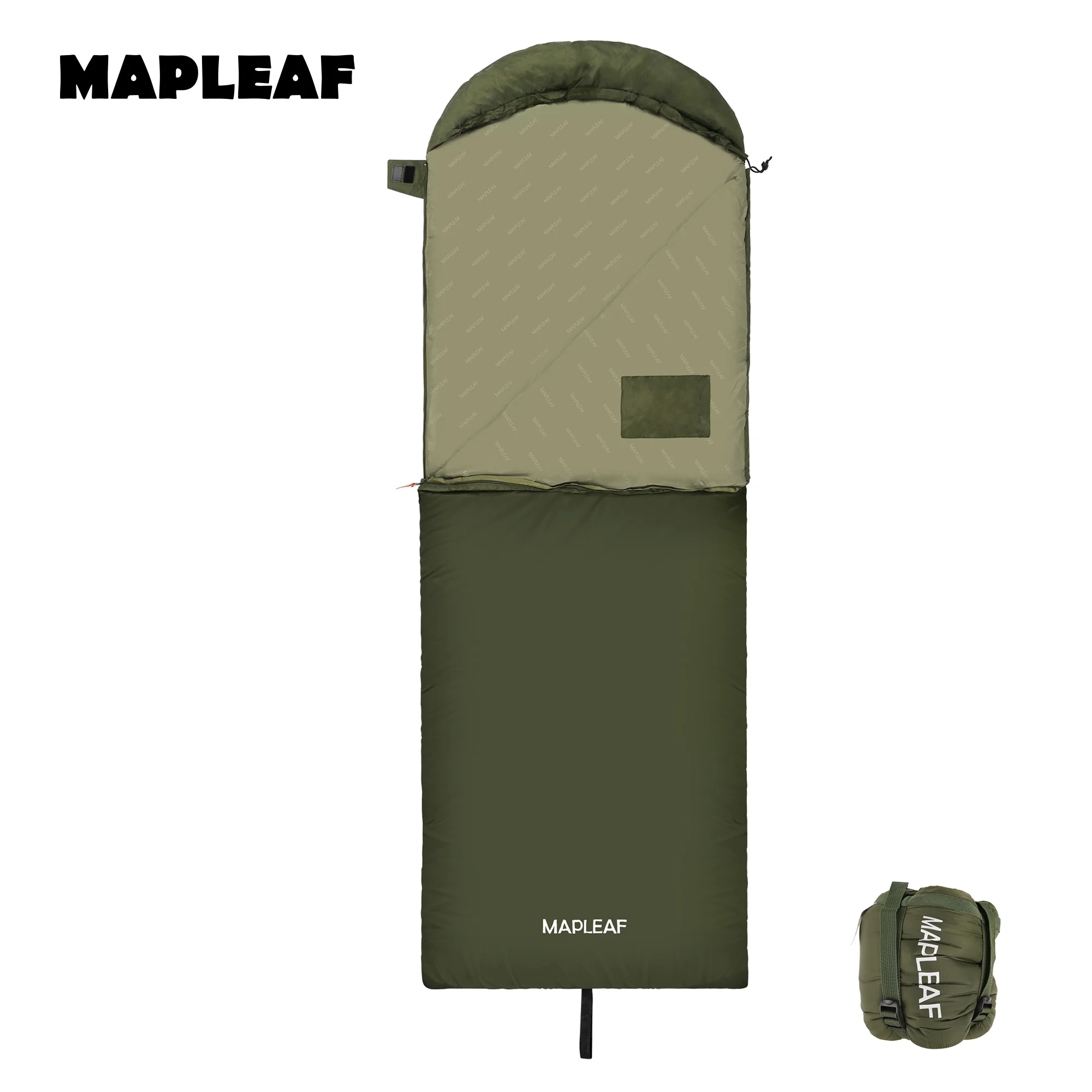 MAPLEAF Umschlag-Schlafsack Wasserdicht Leicht Tragbar Baumwolle Winter ...