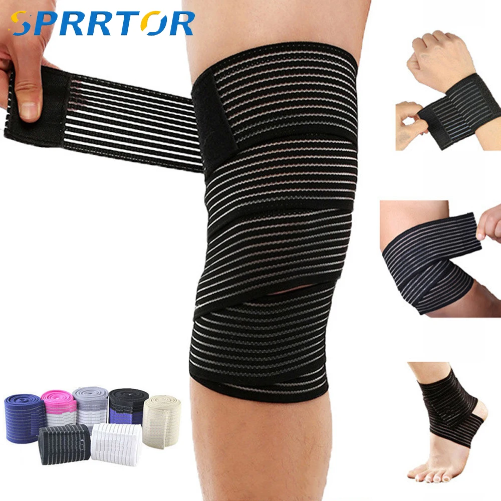 Vendaje-de-compresi-n-Protector-de-rodilla-1-piezas-40-200cm-rodillera ...