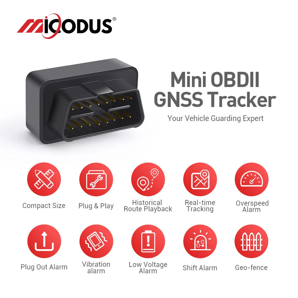 Micodus Obd Gps Tracker Mv66 Voice Monitor Realtime Mini Gps Tracker For Car Tracking Device ...