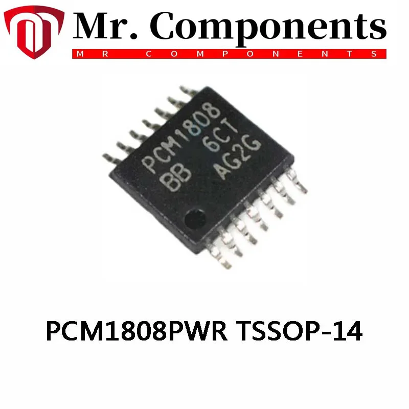 1PCS-PCM1808PWR-TSSOP-14-1808PWR-PCM1808-SMD-analog-to-digital ...