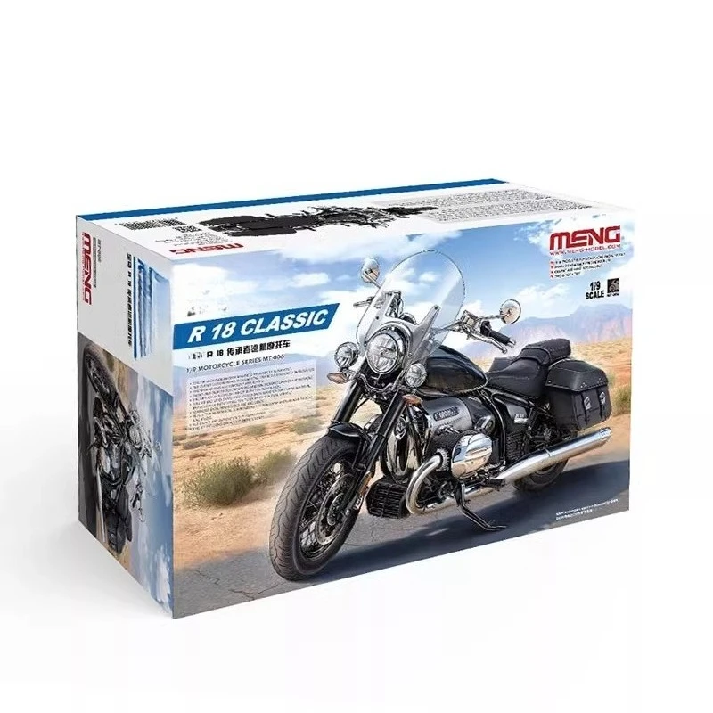 MENG Assembled Model Kit MT-006 R 18 Classic Motorcycle 1/9 for Toy ...