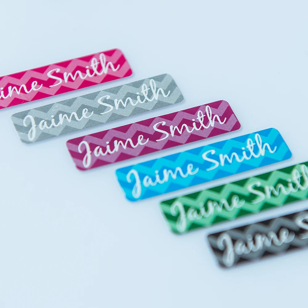 Waterproof-Name-Sticker-Custom-Label-Color-Student-Supplies-Daycare ...