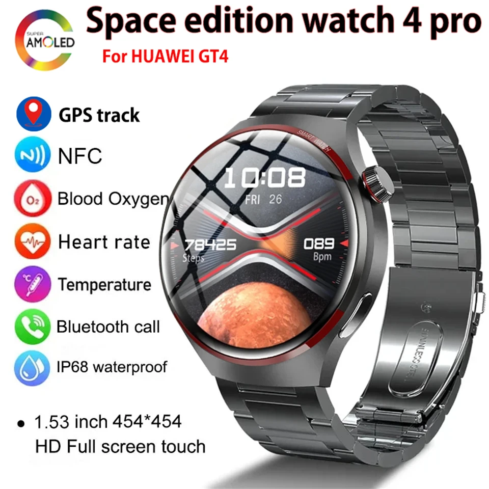 For-Huawei-Xiaomi-Watch-4-Pro-Max-Men-Smart-Watch-1-53inch-360-360-HD ...