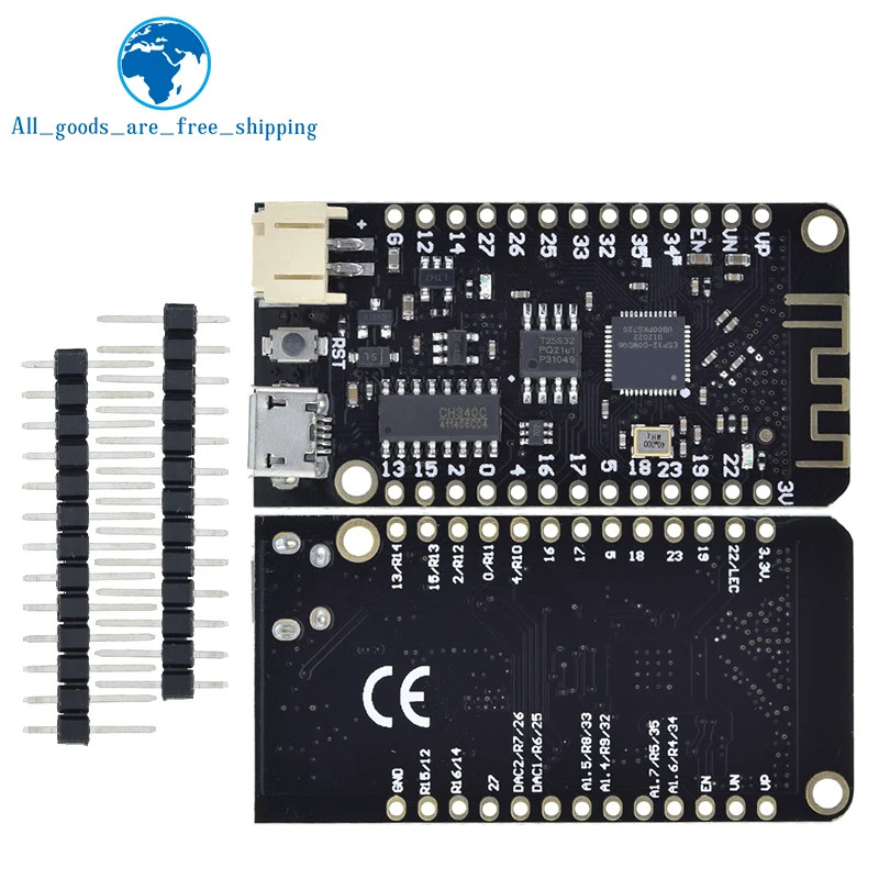 ESP32 Lite V1.0.0 Wifi rozbudowanie o funkcję Bluetooth ESP32 ESP-32 ...