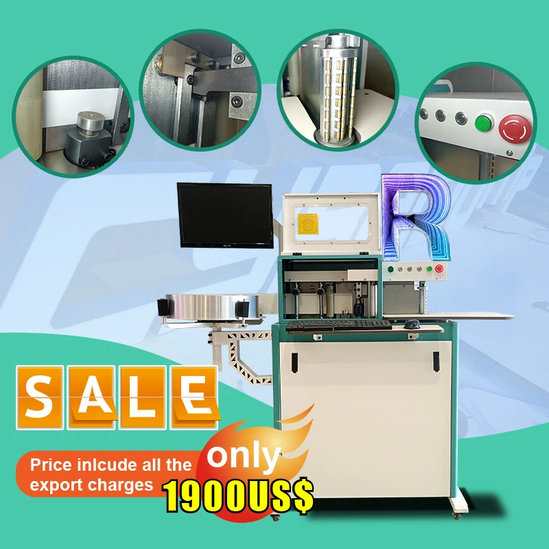 BYTCNC Automatic 3D Sign Letter Making CNC Channel Letter Bending ...