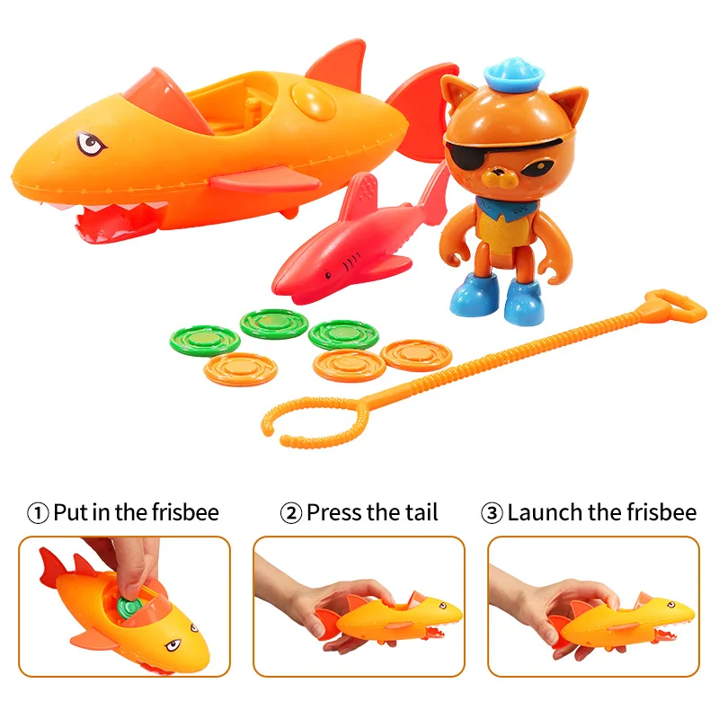 人気上昇中 Octonauts Octopod Playset | 8 Pieces Including Deep Sea Captain ...