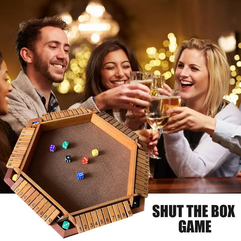 Shut-The-Box-Game-Close-The-Box-Game-Digital-Game-Toy-Acrylic-Printing ...