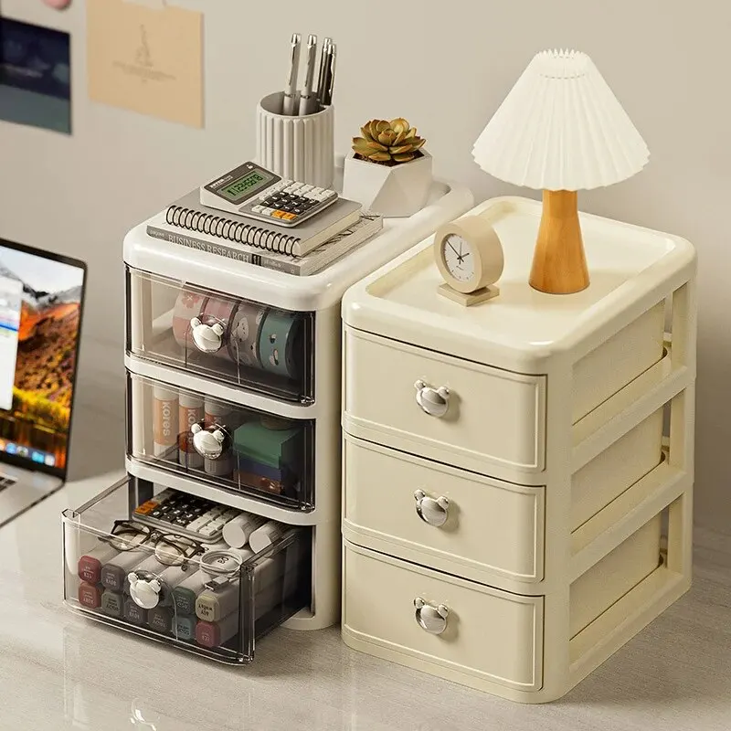 Desktop-Organizer-Drawer-Style-Transparent-Comb-Cosmetic-Storage-Box-Plastic-Multi-layer ...