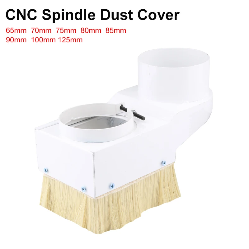 CNC-Spindle-Dust-Cover-65-70-75-80-85-90-100-125mm-Detachable-Dust ...