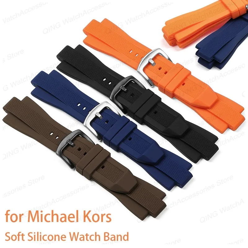29mmx13mm-Silicone-Strap-SoftWatch-Band-for-Michael-Kors-MK8184-MK8729 ...