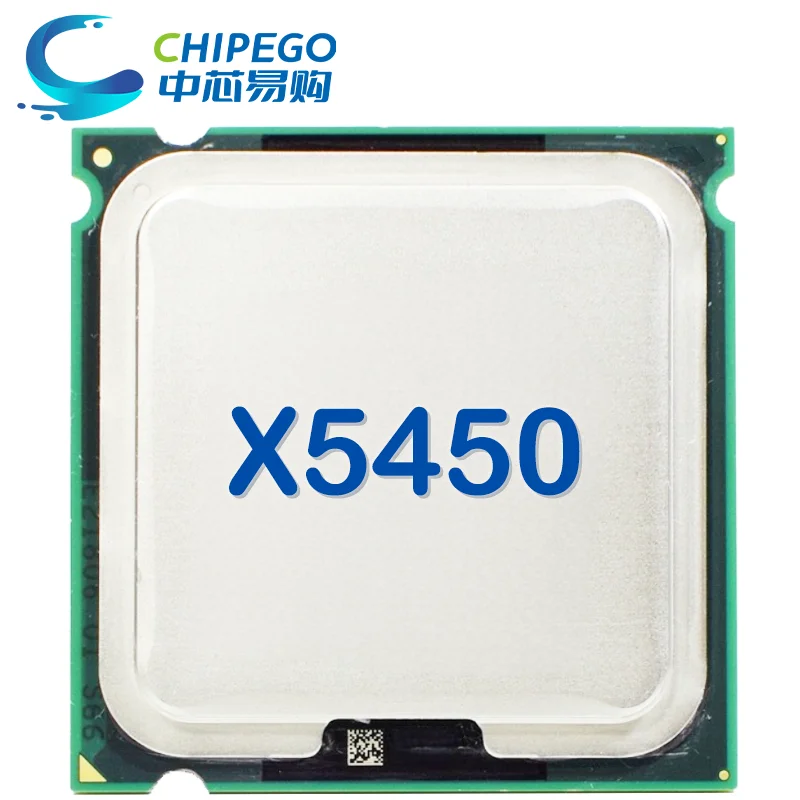โปรเซสเซอร์ Xeon X5450 x 5450 3.0GHz 12MB 1333MHz CPU ทำงานบนเมนบอร์ด LGA775สต็อก