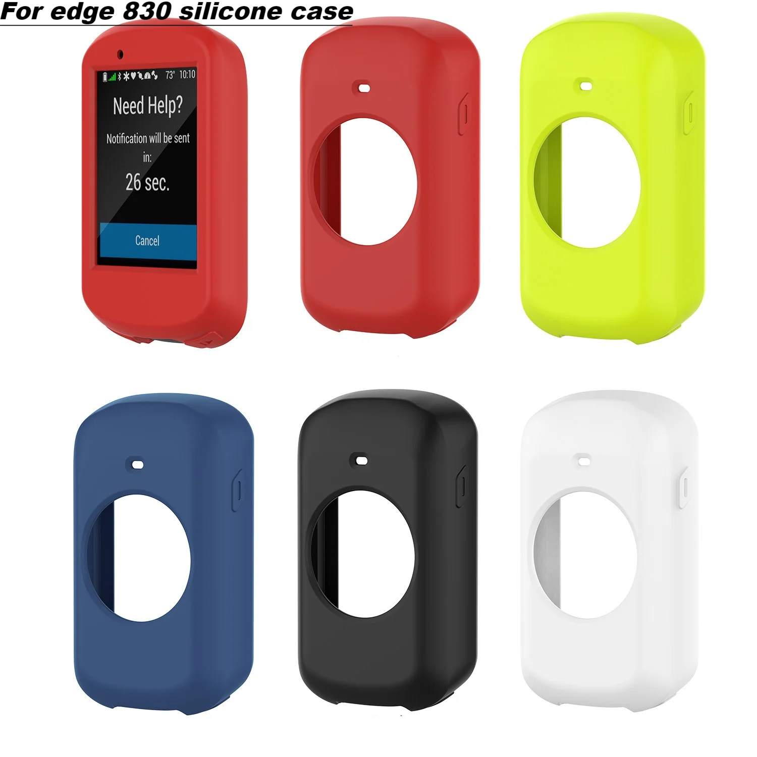 Silicone Case For Garmin Edge 830 530 130 130 Plus case Screen ...