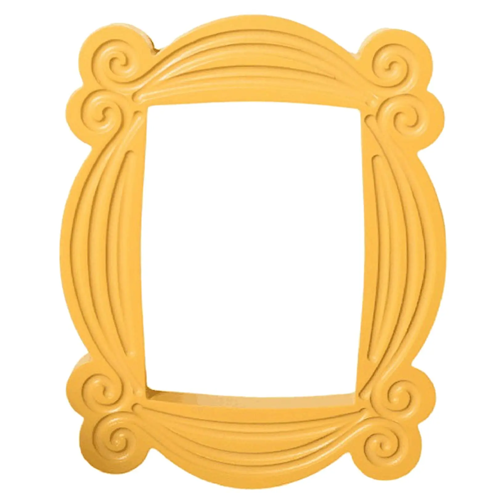 TV-Show-Friends-Monica-s-Yellow-Frame-Peephole-Resin-Wooden-Picture ...