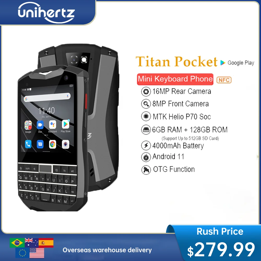 Unihertz-tel-fono-inteligente-Titan-Pocket-Smartphone-peque-o-QWERTY ...