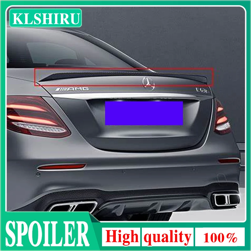 For Mercedes Benz W213 Spoiler 2016 2017 2018 2019-21 E-class E200 E300 ...