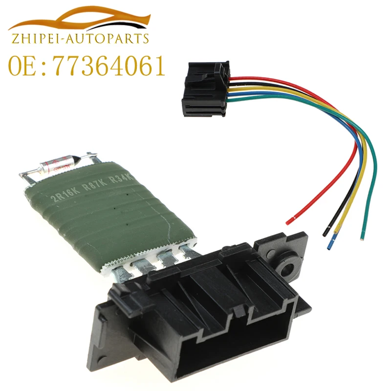 77364061-Fan-Blower-Motor-Resistor-Regulator-Car-6450XR-55702407-For ...