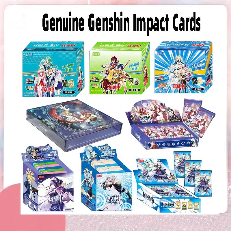 2023-Genuine-Genshin-Impact-Cards-Anime-Figure-Genshin-Impact-Aether ...