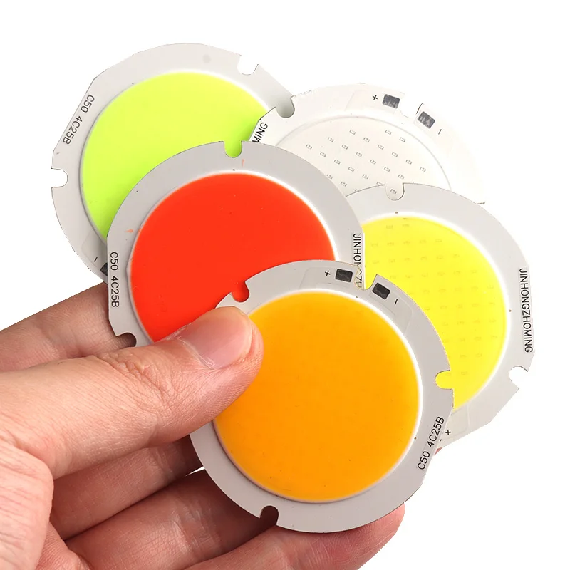 C50-50mm-50W-12V-LED-COB-Strip-Bar-Lights-White-Warm-Red-Blue-Green-RGB ...