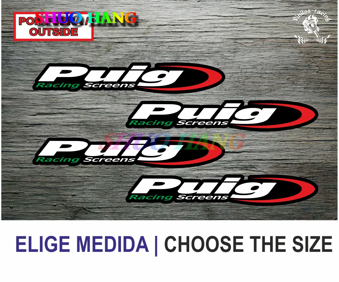 Puig Racing Screen Car Decal Vinyl Die Cut Auto Parts Window Trunk ...