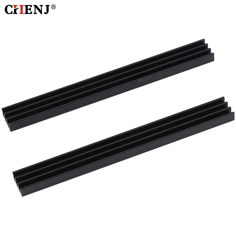 2pcs-Aluminum-Radiators-Black-Heatsink-Heat-Sink-Cooling-Cooler-For ...