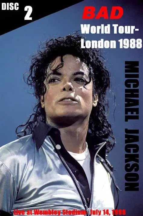 Michael Jackson Bad Tour Poster