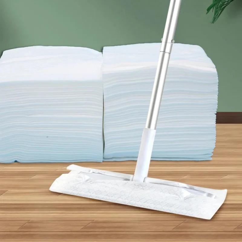 Disposable-Electrostatic-Dust-Removal-Mop-Cloth-Home-Floor-Windows ...