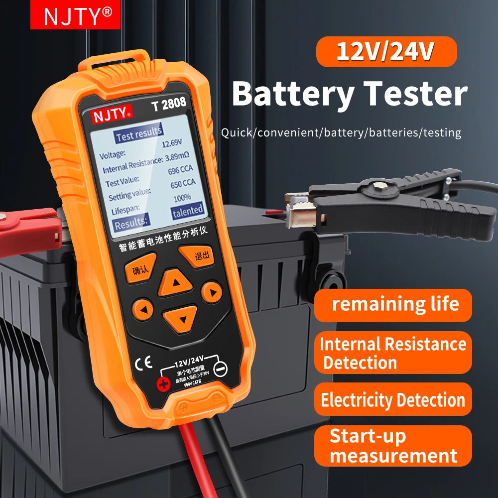 NJTY-T2808-Battery-Tester12V-24V-696-CCA-Battery-System-Internal ...