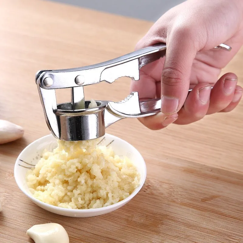 Garlic-Press-Mincer-Aluminium-Alloy-Multifunction-Crusher-Kitchen ...