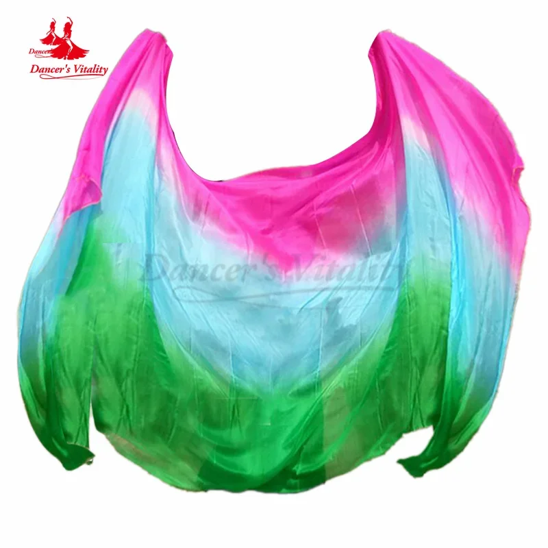 Belly-Dance-Props-Veil-Dyed-100-Pure-Natural-Silk-Veils-for-Women-Belly ...