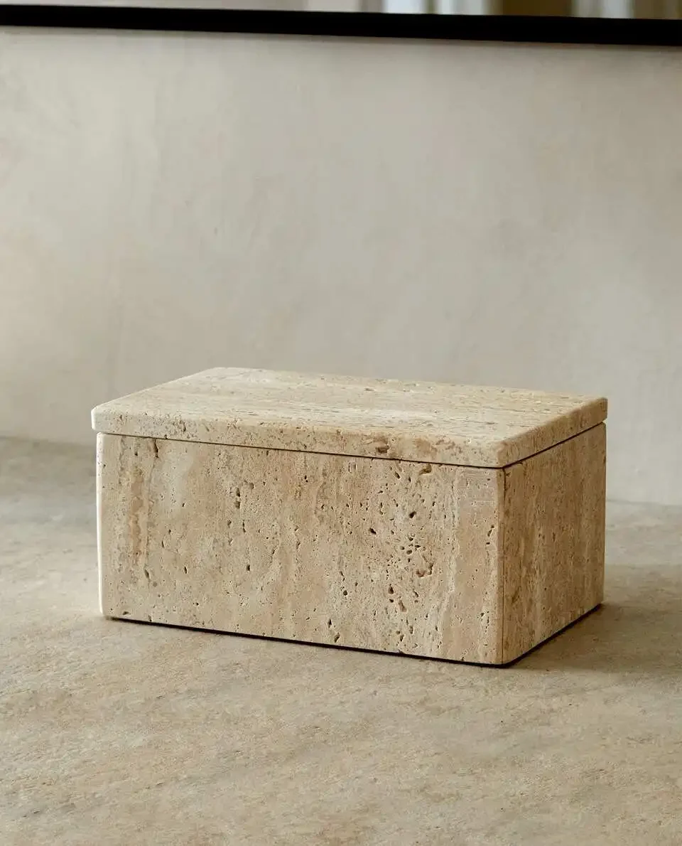 Large-Wabi-Sabi-Natural-Marble-Beige-Travertine-Stone-Rectangular ...